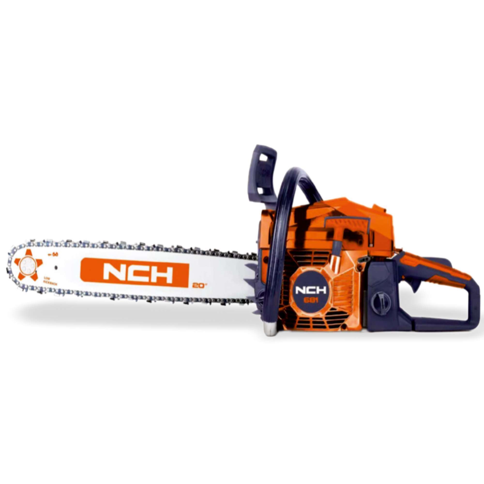 NCH H681 Chain Saw Heavy Duty With 58cc 2 Stroke 2.7kw Petrol Engine ...