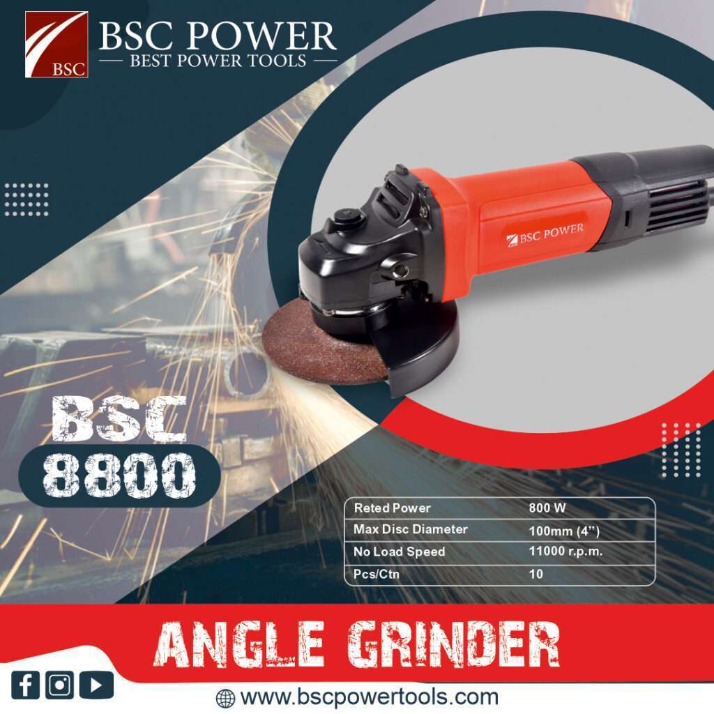 BSC POWER-8800, 800W, Copper Armature, Disc Diameter 4 Inch, Angle ...