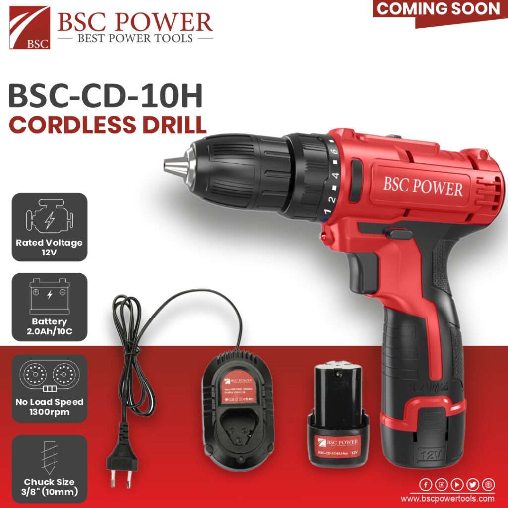 BSC CD-10H(21V) CORDLESS SCREW DRIVER - BSC Power Tools