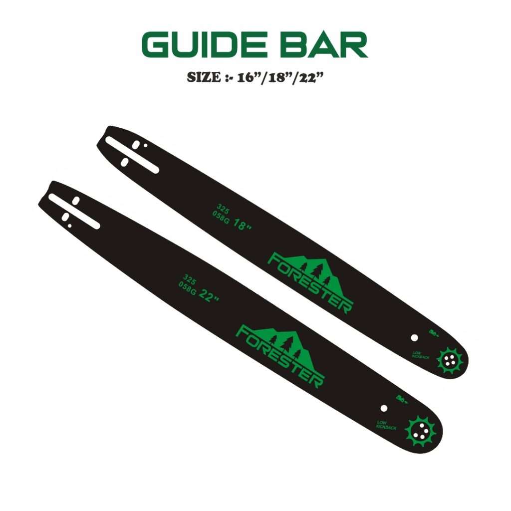 20 Chainsaw Bar FORESTER 25" Chainsaw Guide Bar - D025 Mount 3/8" Pitch ...