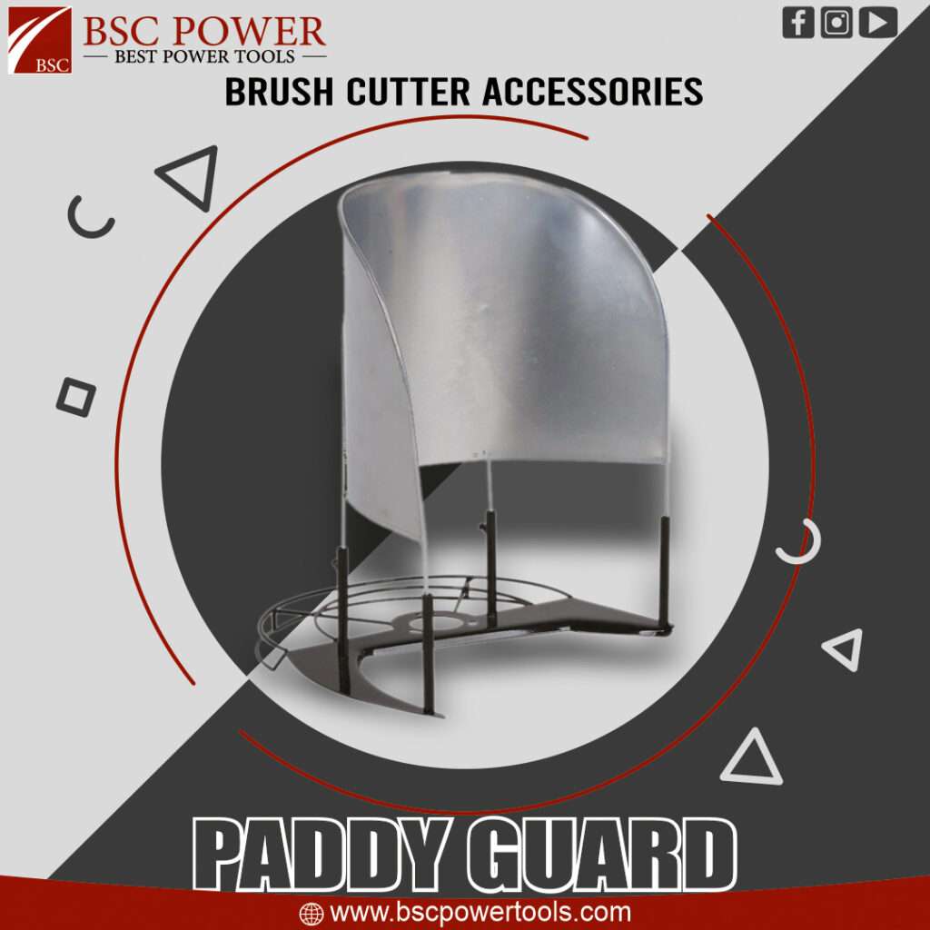 BSC POWER PADDY GUARD FOR BRUSH CUTTER – BSC Power Tools
